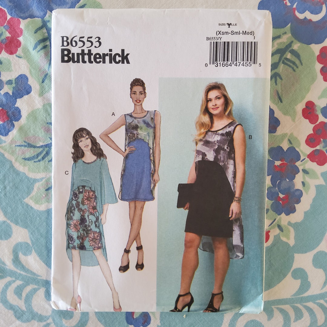 Butterick 6553 Complete Uncut Factory Folds Sewing Pattern - Etsy
