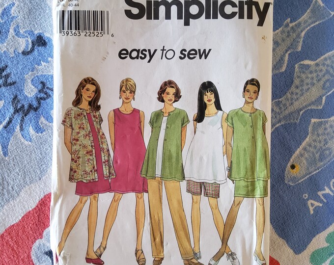 Simplicity 8529 Complete Uncut Factory Folds Vintage 90s Sewing Pattern ...