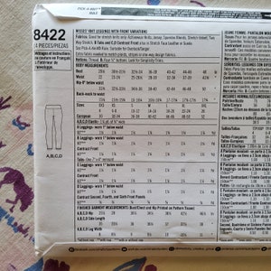 Simplicity 8422 Complete Uncut Factory Folds up for Anything Sewing ...