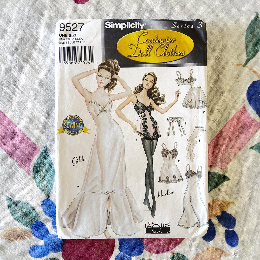 Simplicity 9527 Partially Cut Complete Vintage 2000 Y2K Sewing Pattern ...