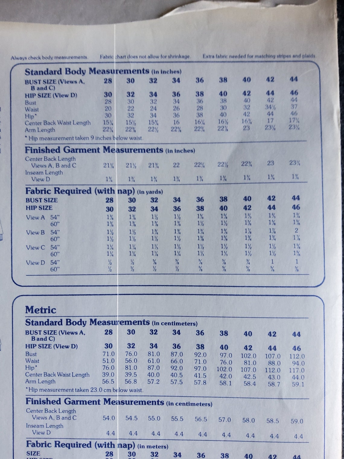 Stretch & Sew 1001 Complete Uncut Factory Folds Vintage 70s Sewing ...