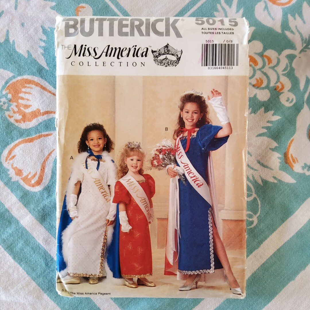 Butterick 5015 Complete Uncut Factory Folds Vintage 90s Mis America ...