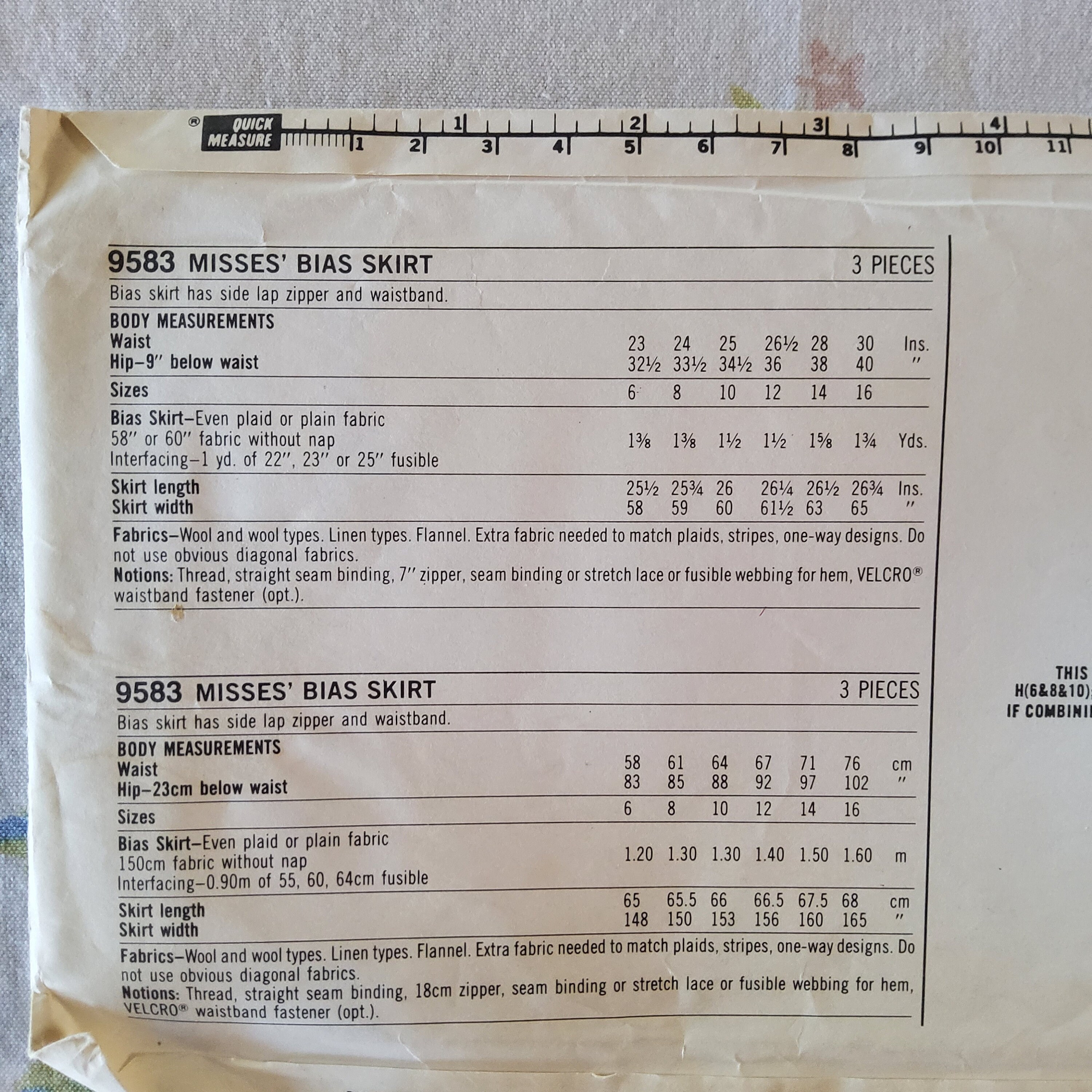 Simplicity 9583 Complete Uncut Factory Folds Vintage 80s - Etsy