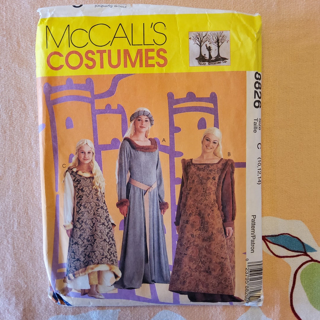 Mccalls Costumes 8826 Complete Uncut Factory Folds Vintage 90s - Etsy