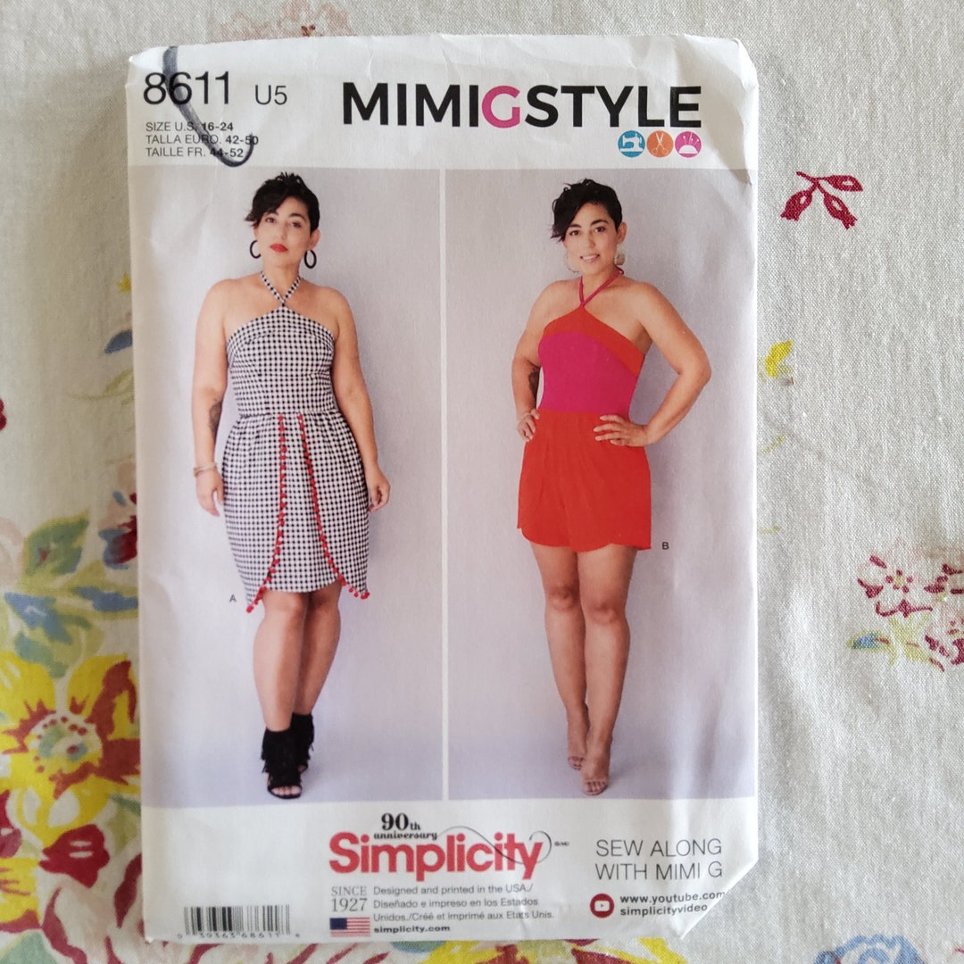 Simplicity 8611 Complete Uncut Factory Folds Mimigstyle Wonderfully ...