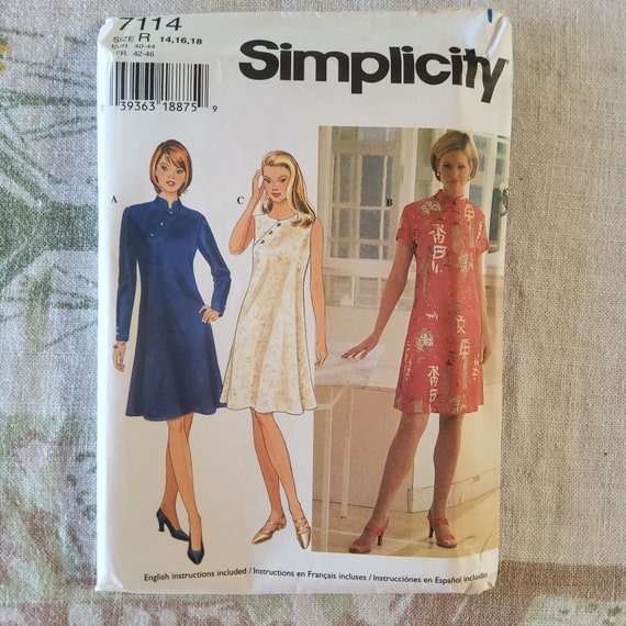 Simplicity 7114 Complete Uncut Factory Folds Vintage 90s - Etsy