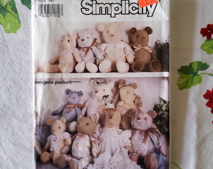 Simplicity 7210 Complete Uncut Factory Folds Vintage 90s Sewing Pattern ...