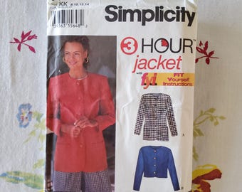 Simplicity 7522 Complete Uncut Factory Folds Vintage 90s Sewing Pattern ...
