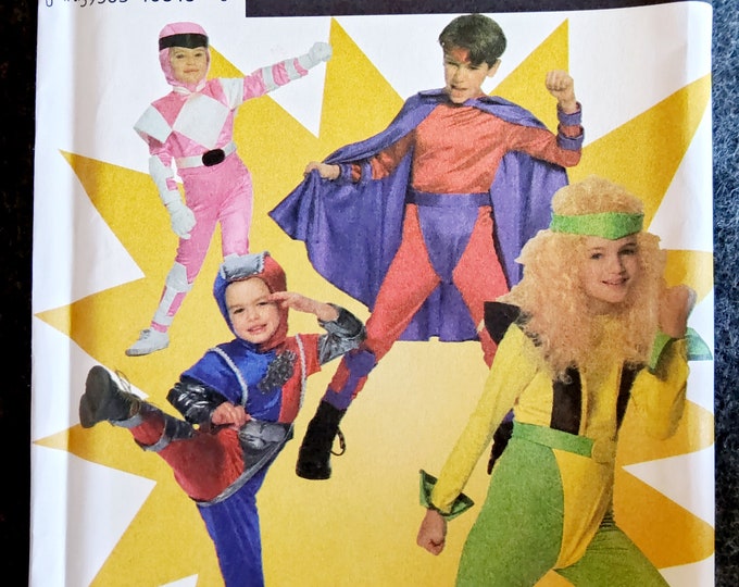 Simplicity 9649 Complete Uncut Factory Folds Vintage 90s Halloween ...