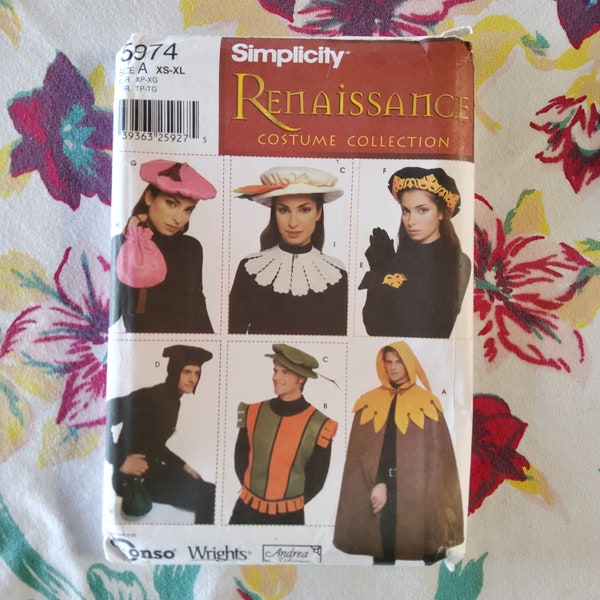 Renaissance Sewing Patterns - Etsy