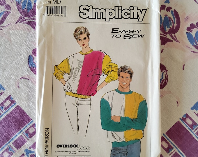 Simplicity 8984 Complete Uncut Factory Folds Vintage 80s Sewing Pattern ...