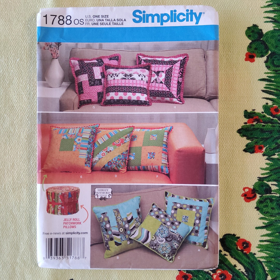 Simplicity 1788 Complete Uncut Factory Folds Home Dec Sewing Pattern ...