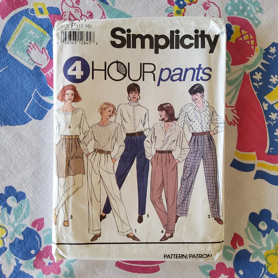 Simplicity 7941 Complete Uncut Factory Folds Vintage 1992 90s Sewing ...