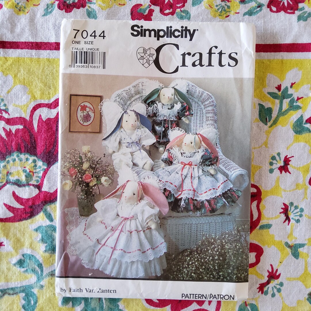 Simplicity 7044 Complete Uncut Factory Folds Vintage1990 90s Sewing ...