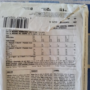 Simplicity 8884 Complete Uncut Factory Folds Vintage 90s Sewing Pattern ...