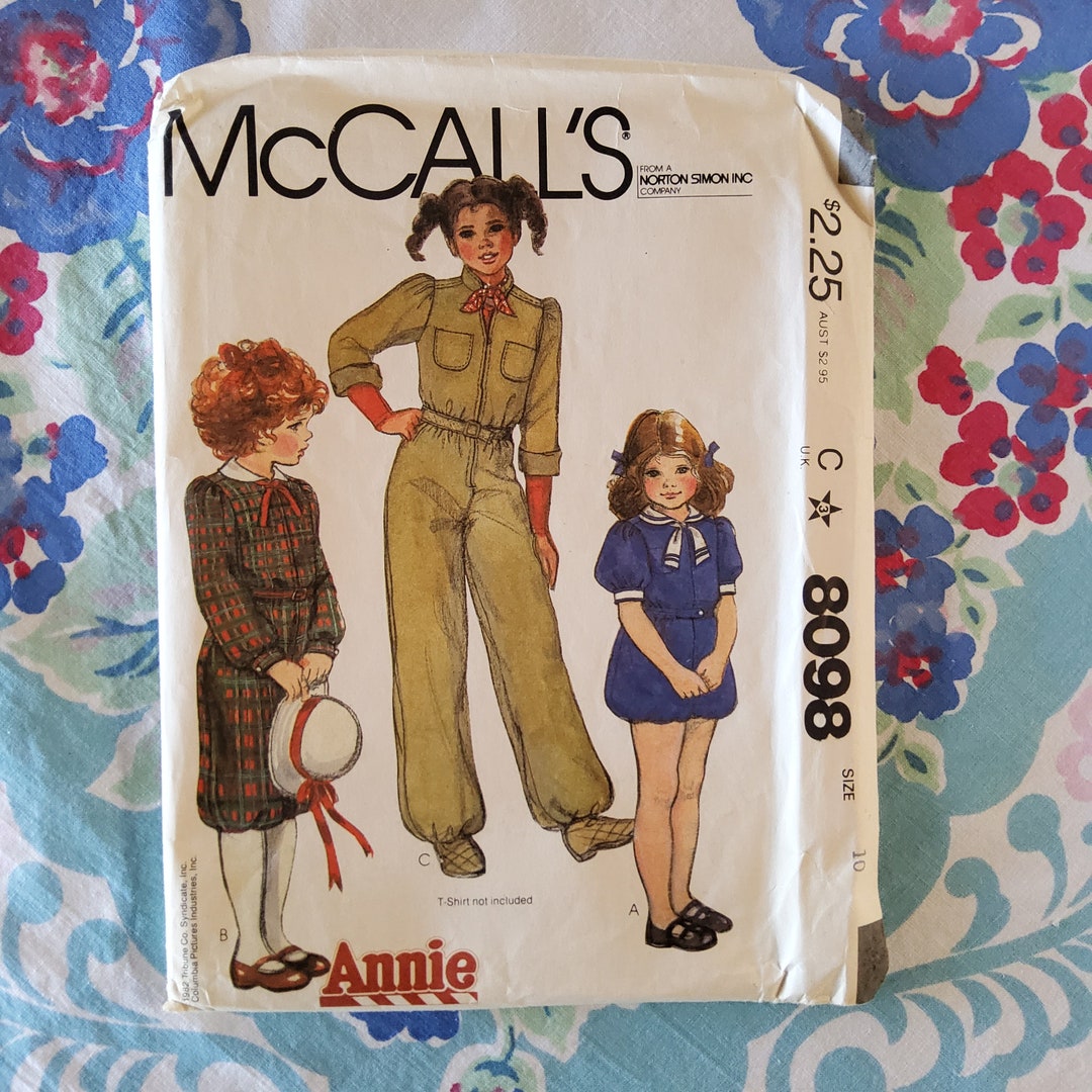 Mccalls 8098 Complete Uncut Factory Folds Vintage 80s Sewing Pattern ...