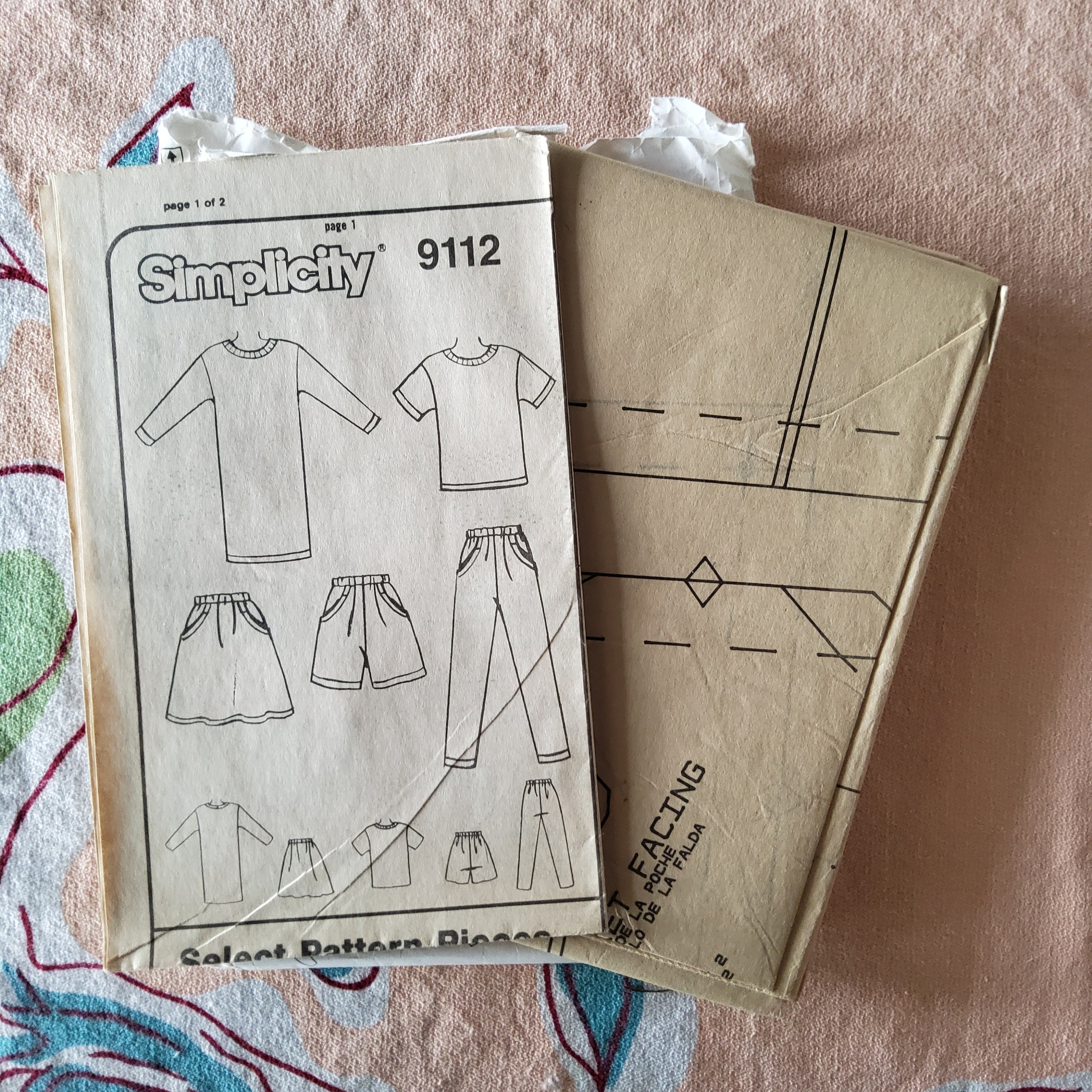 Simplicity 9112 Complete Uncut Factory Folds Vintage 80s - Etsy