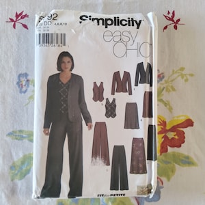 Simplicity 5792 Complete Uncut Factory Folds Vintage 2002 2000s Sewing ...