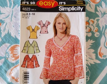 Simplicity 1106 Complete Uncut Factory Folds 2015 Sewing Pattern Trendy ...