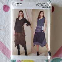 Vogue 9134 Sewing Pattern for Loose Fitting Seam Detail, Jacket/coat ...