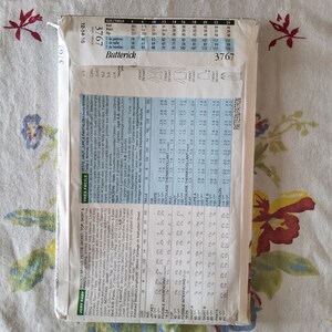 Butterick 3767 Complete Uncut Factory Folds Vintage 90s Sewing Pattern ...