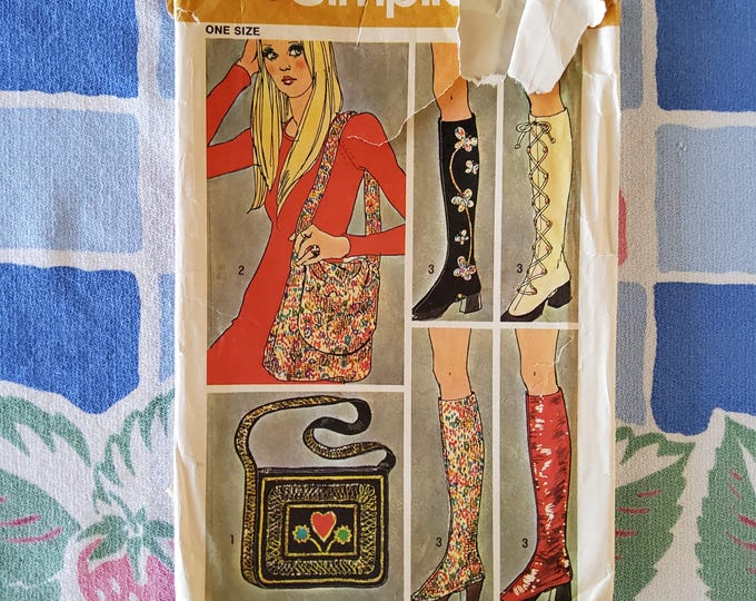 Simplicity 9553 Cut Complete Vintage 70s Sewing Pattern Fashion ...