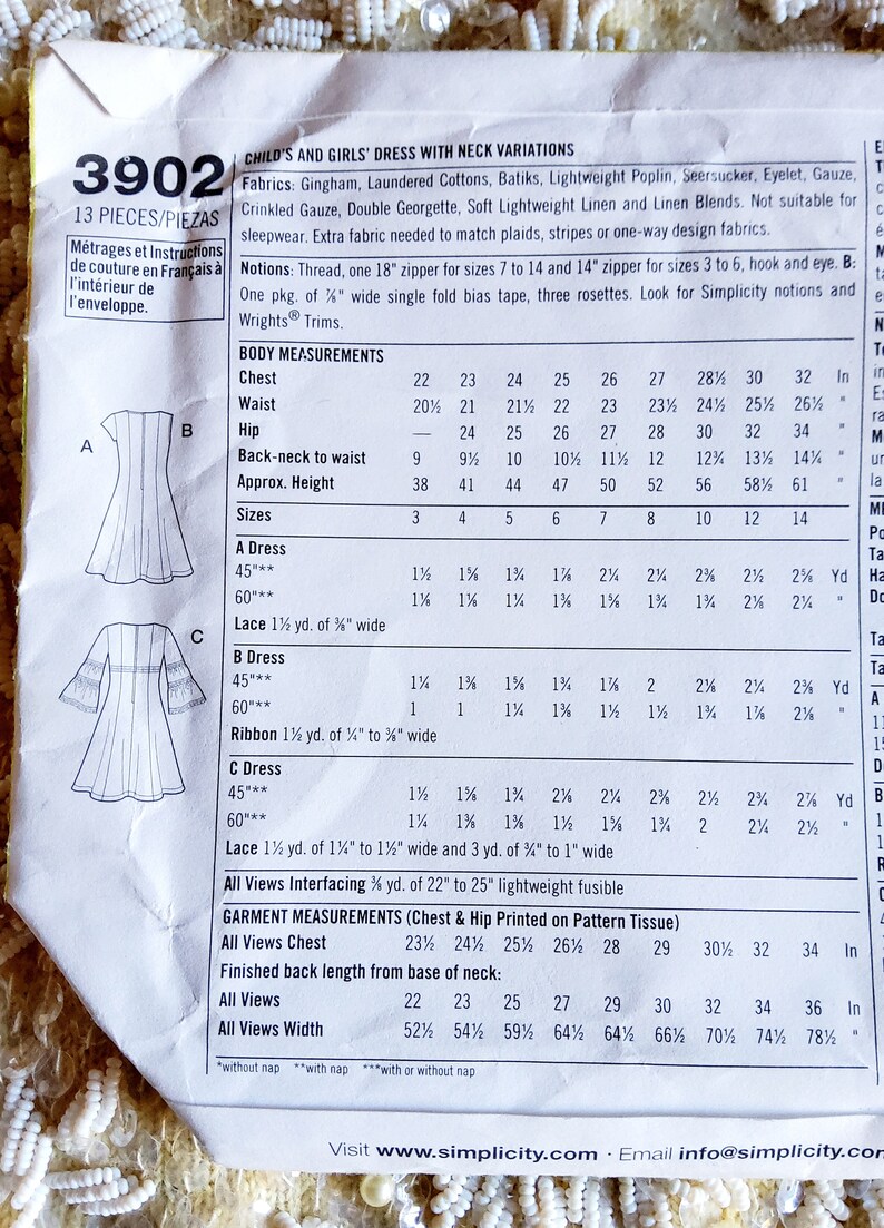 Simplicity 3902 Complete Uncut Factory Folds Lizzie Mcguire | Etsy