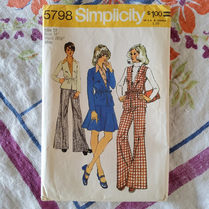 Vintage 70s Patterns - Etsy