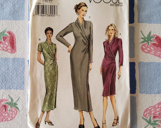 Vogue 7964 Complete Uncut Factory Folds Vintage 2004 Sewing Pattern ...