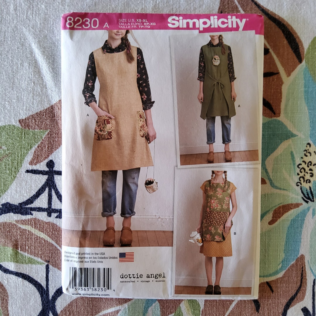 Simplicity 8230 Complete Uncut Factory Folds Sewing Pattern Dottie ...