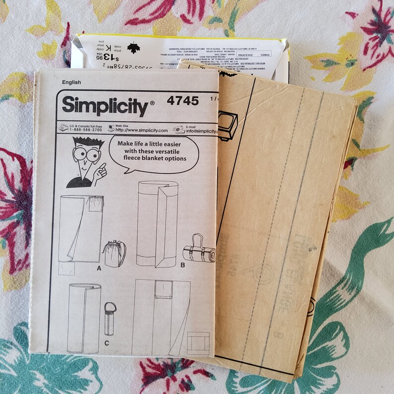 Simplicity 4745 Complete Uncut Factory Folds Sewing Pattern for Dummies ...