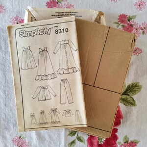 Simplicity 8310 Complete Uncut Factory Folds Vintage 90s - Etsy