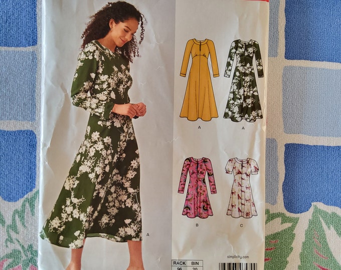 New Look 6574 Complete Uncut Factory Folds Sewing Pattern Raglan Sleeve ...