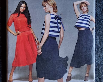 Uncut Factory Folded Sewing Pattern Simplicity 8128 Sizes 6 8 10 12 14 ...