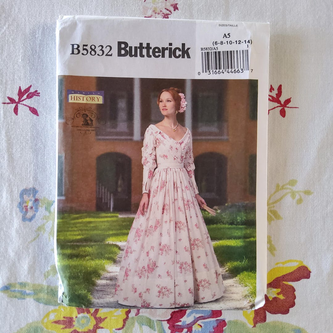 Butterick 5832 Complete Uncut Factory Folds Sewing Pattern Making ...