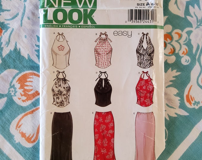 New Look 6043 Complete Uncut Factory Folds Vintage Y2K Sewing Pattern ...