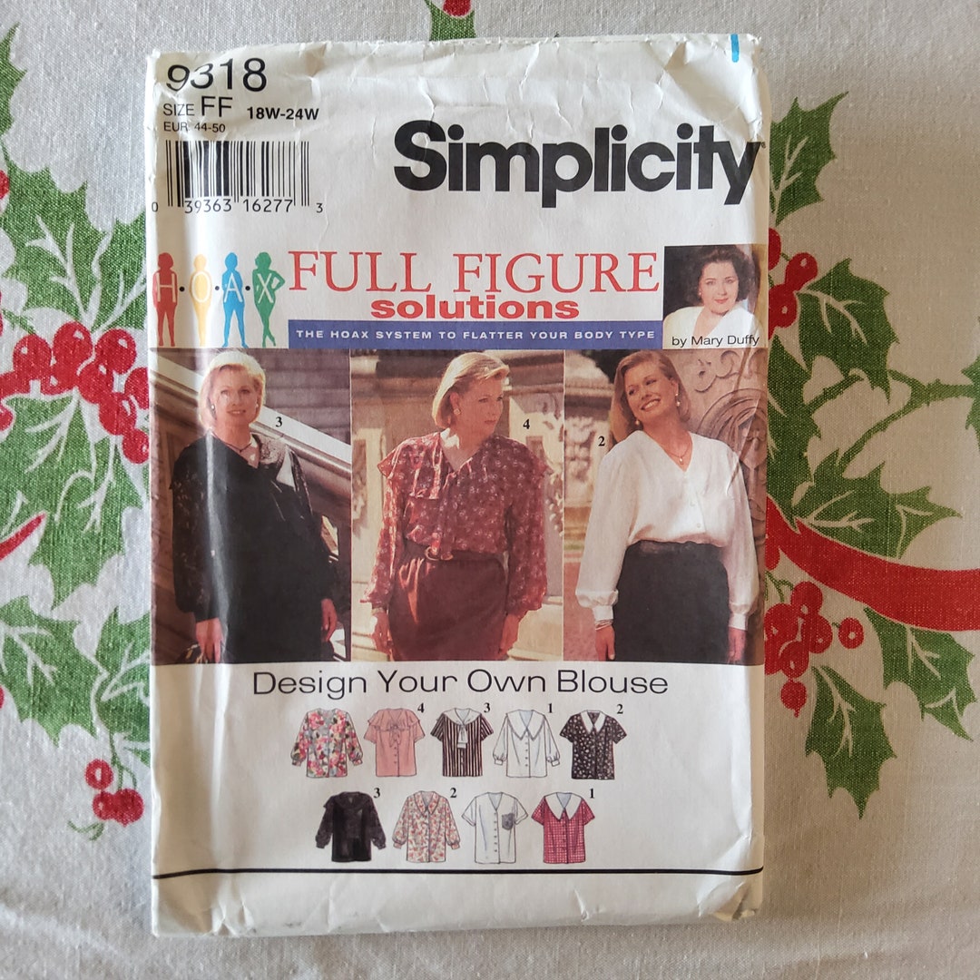 Simplicity 9318 Complete Uncut Factory Folds Vintage 90s - Etsy