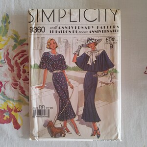Simplicity 9360 Complete Uncut Factory Folds Vintage 80s 60 Year ...
