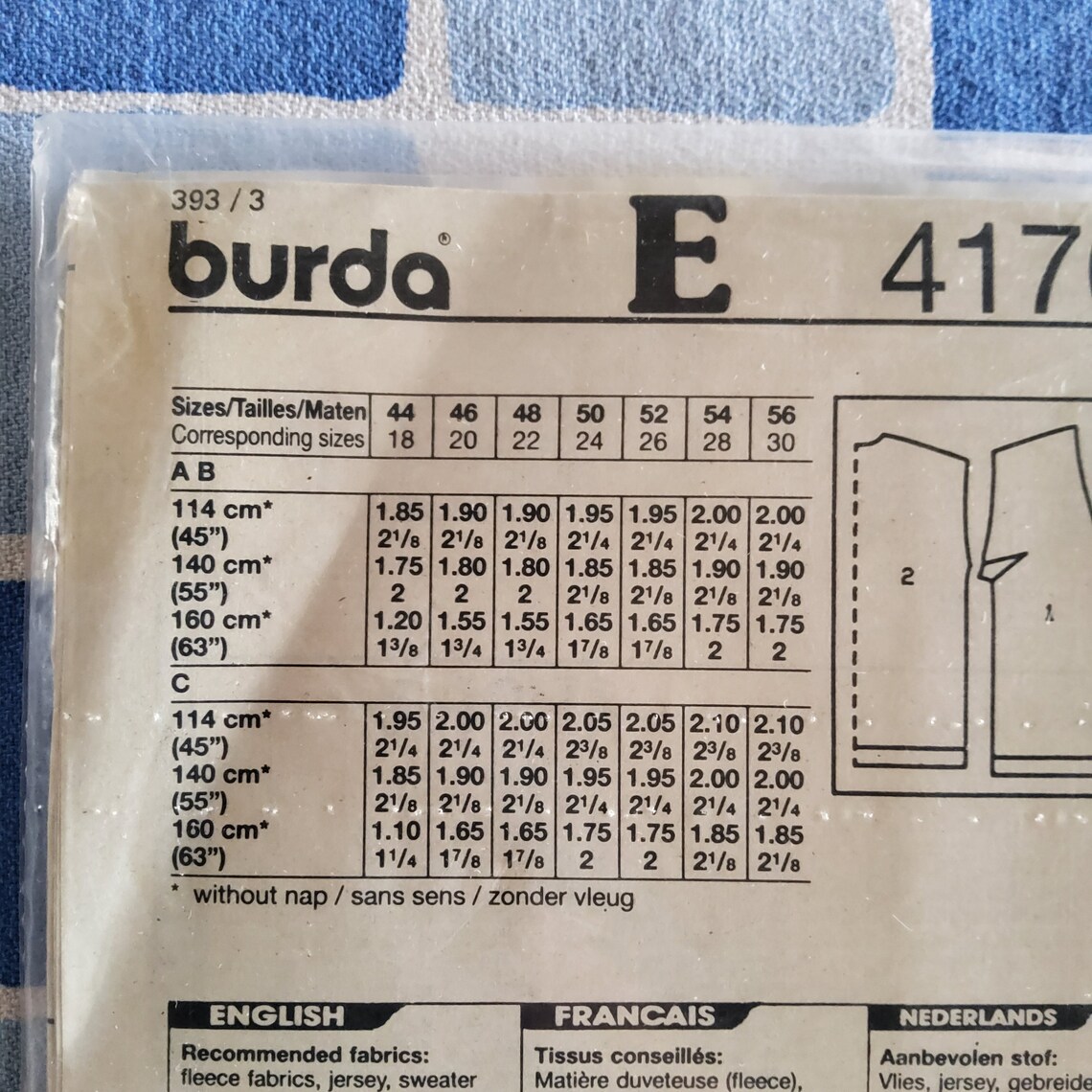 Burda 4176 Complete Uncut Unopened Vintage 80s Sewing Pattern | Etsy
