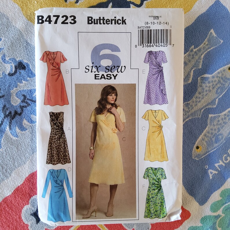 Butterick 4723 Complete Uncut Factory Folds Sewing Pattern - Etsy