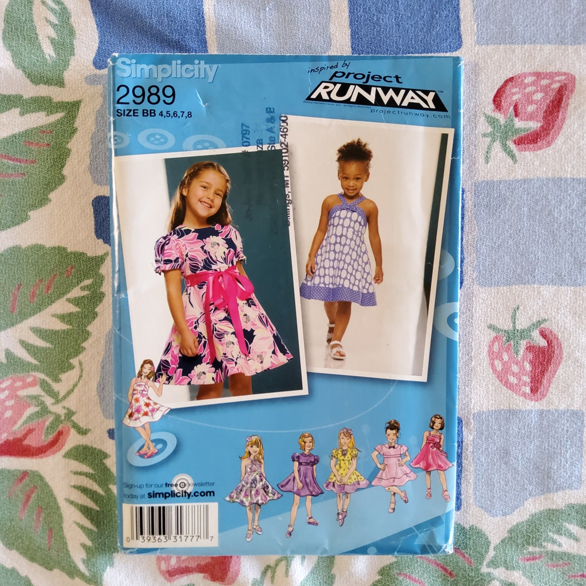 Simplicity 2989 Complete Uncut Factory Folds Sewing Pattern - Etsy