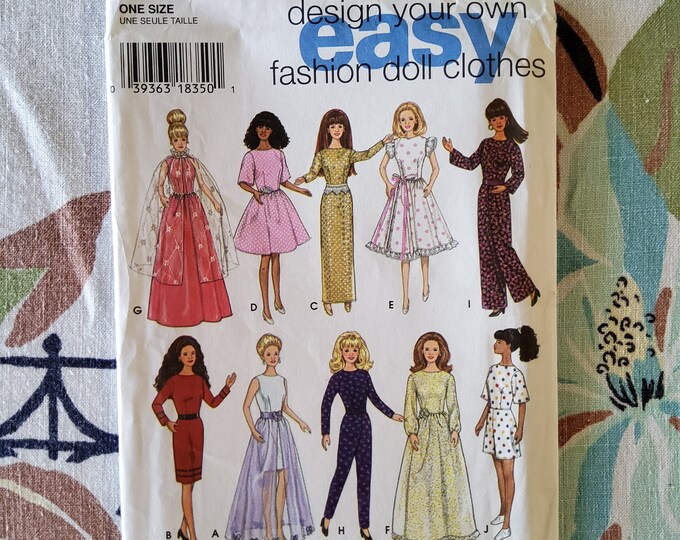 Simplicity 9838 Complete Uncut Factory Folds Vintage 90s Sewing Pattern ...