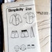 Simplicity 8150 Complete Uncut Factory Folds Vintage 90s Sewing Pattern ...