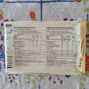 Simplicity 8416 Complete Uncut Factory Folds Vintage 80s Sewing Pattern ...