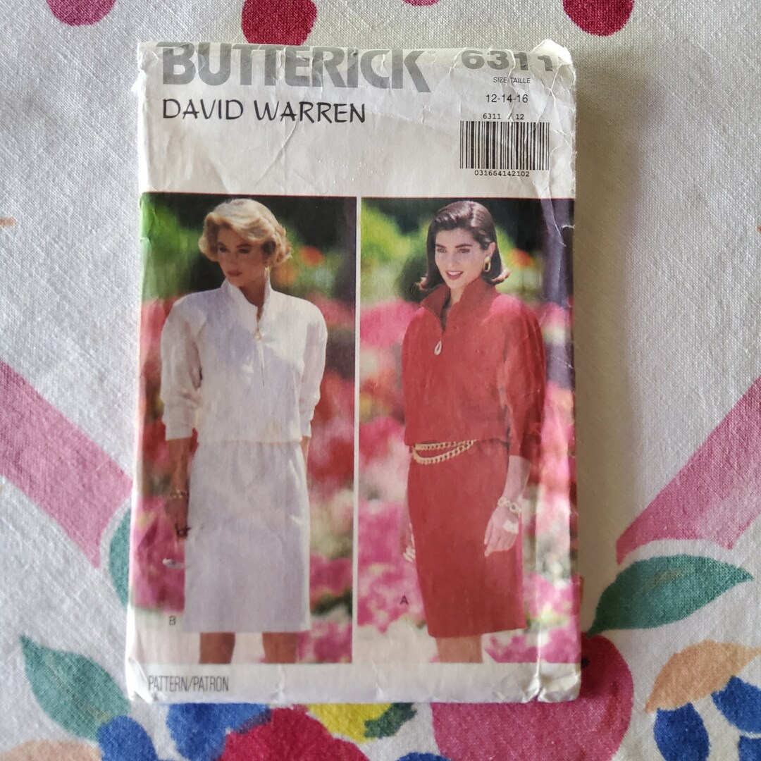 Butterick 6311 Complete Uncut Factory Folds Vintage 90s Sewing Pattern ...