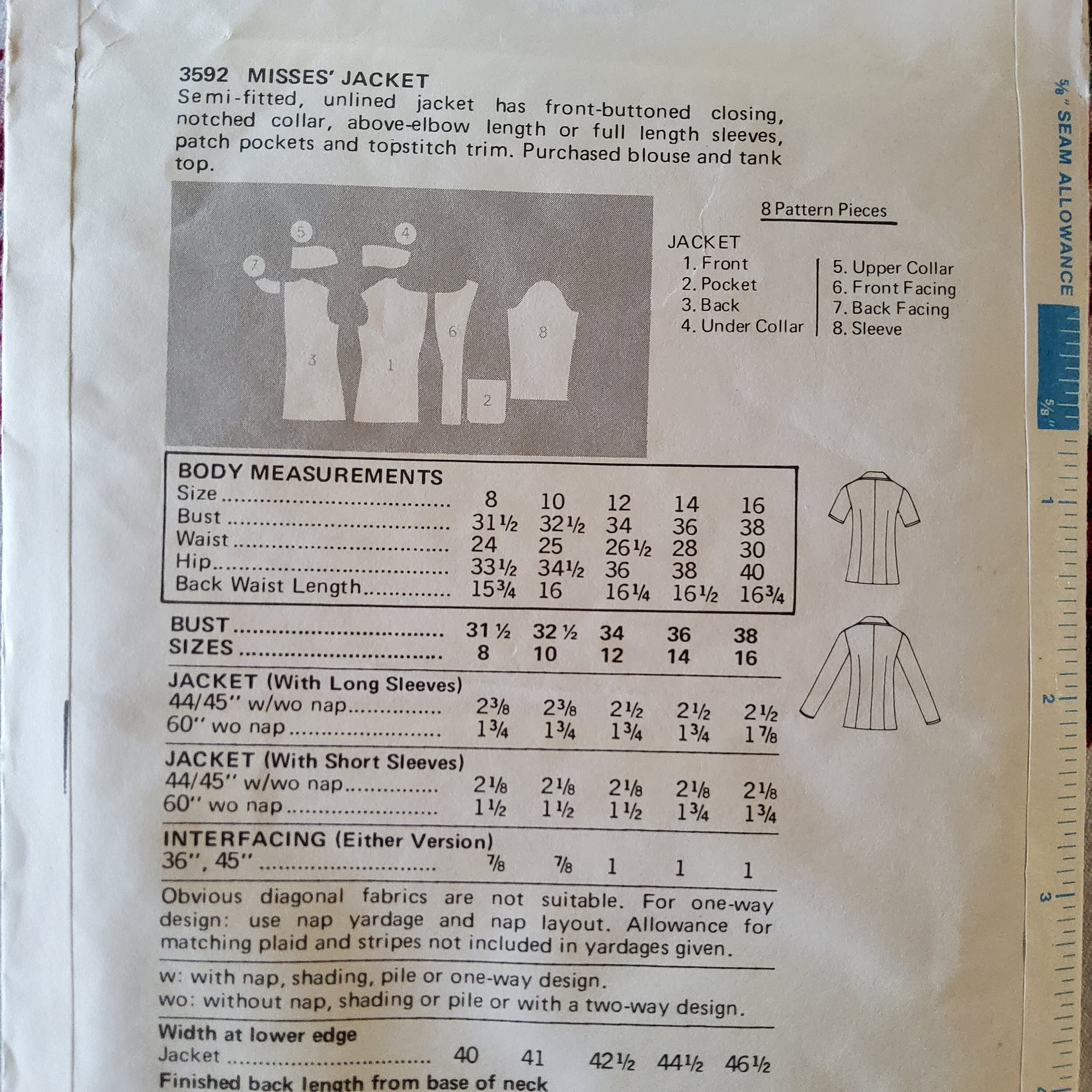 Vogue Sport 1101 Complete Uncut Factory Folds Vintage 90s Sewing ...