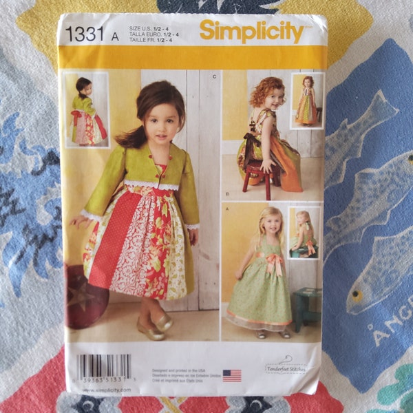 Patchwork Kids Dress Pattern - Etsy