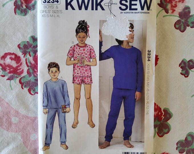 Kwik Sew 3234 Complete Uncut Factory Folds Never Opened Sewing Pattern ...