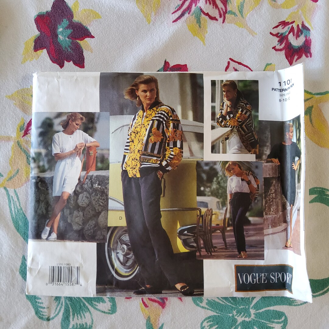 Vogue Sport 1101 Complete Uncut Factory Folds Vintage 90s Sewing ...