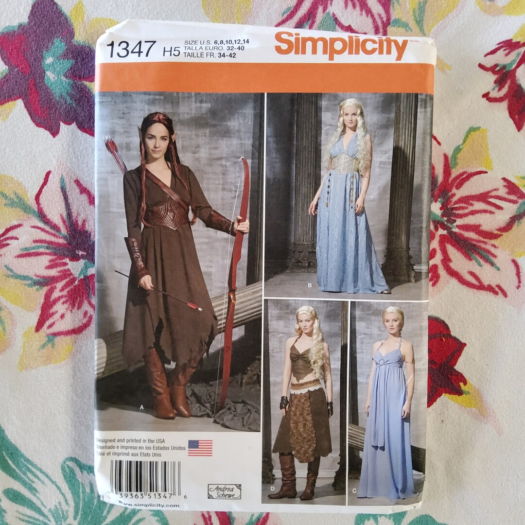 Simplicity 1347 Complete Uncut Factory Folds Sewing Pattern - Etsy